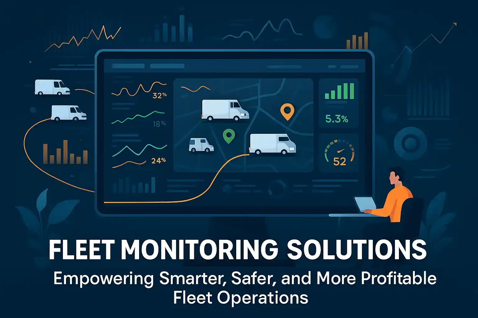 Fleet Monitoring Solutions for Smarter, Safer & Profitable Operations